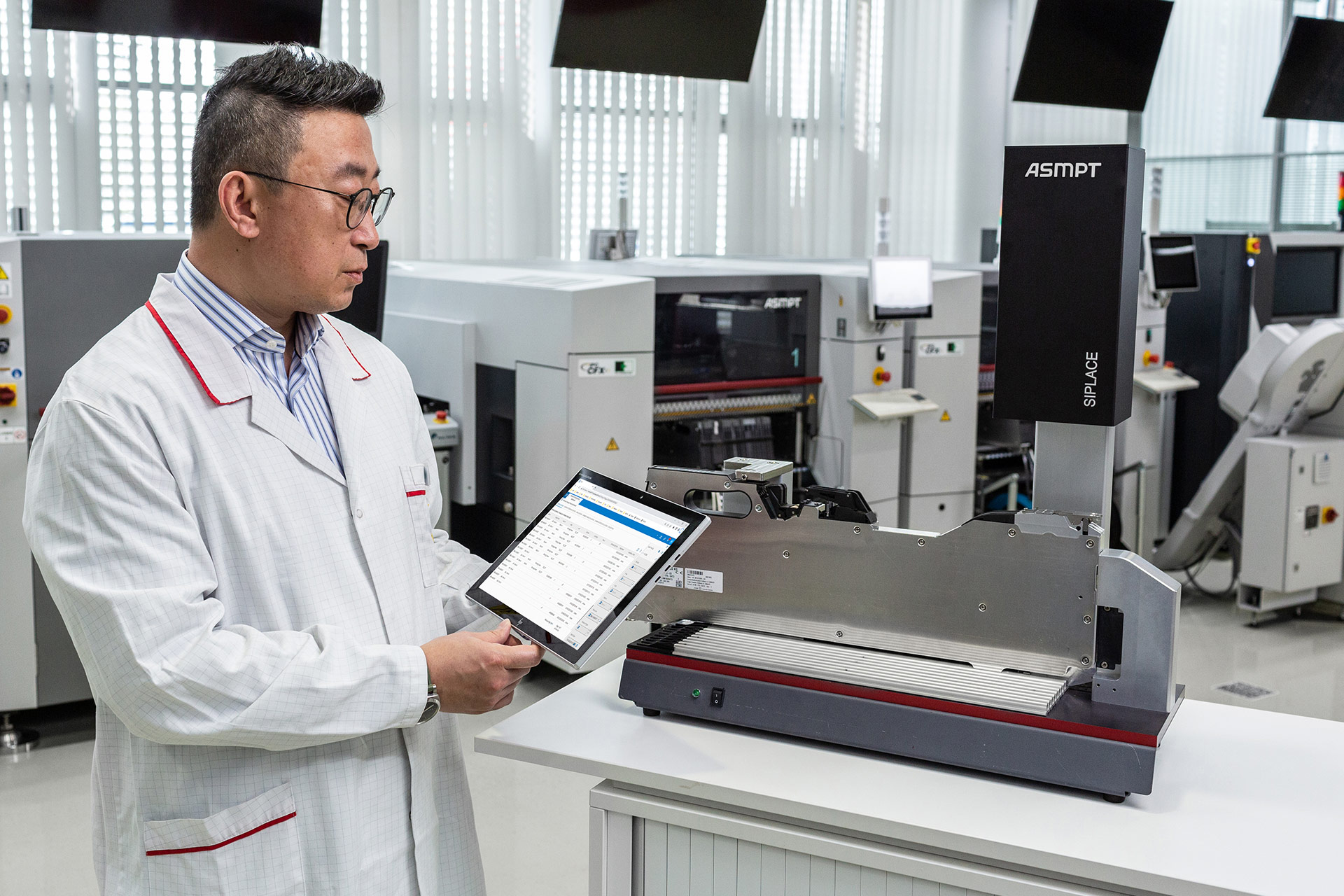 Optimal support for all teams on the shopfloor | ASMPT SMT Solutions